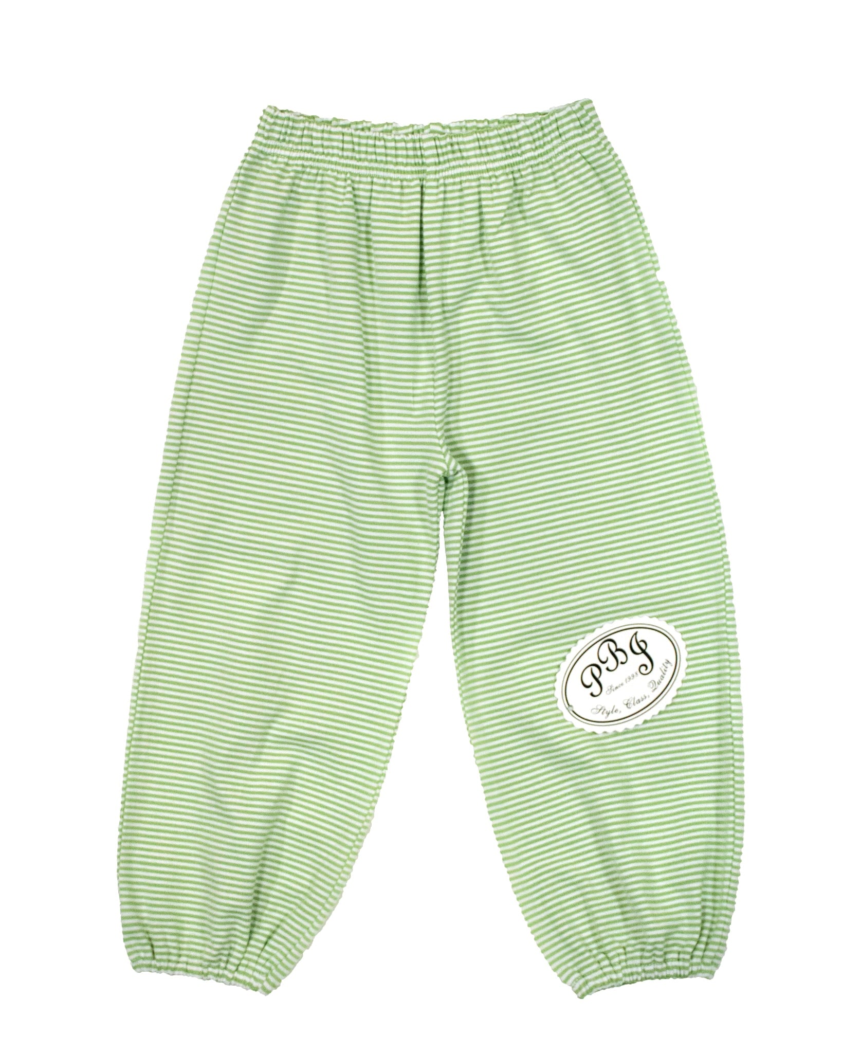 Sage stripes boy bubble pants – PBJ LLC