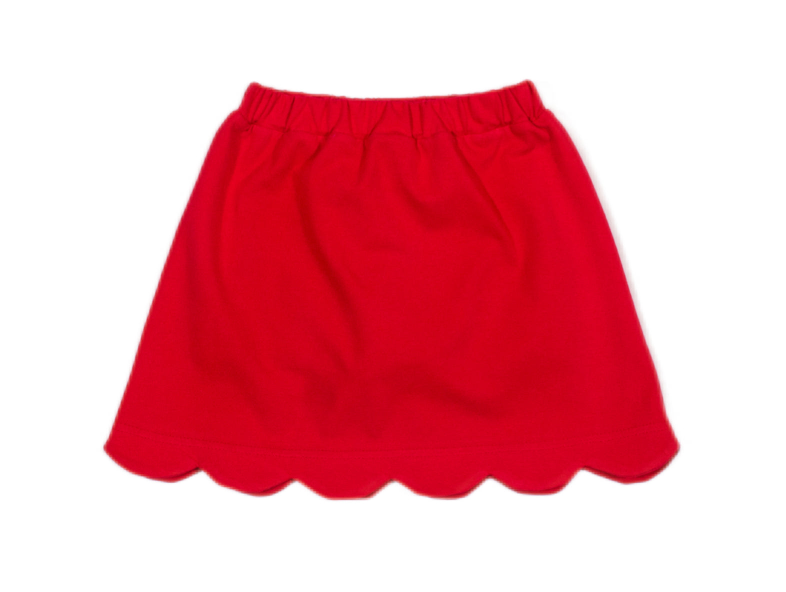 Red Scalloped Skort – PBJ LLC