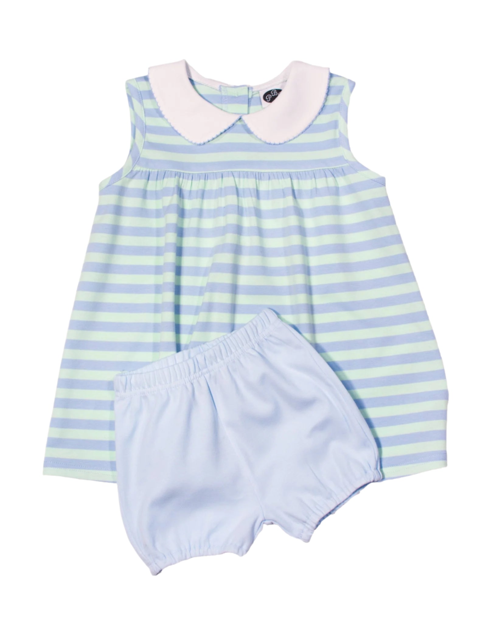 Seaside Stripe Unisex Diaper Top – PBJ LLC